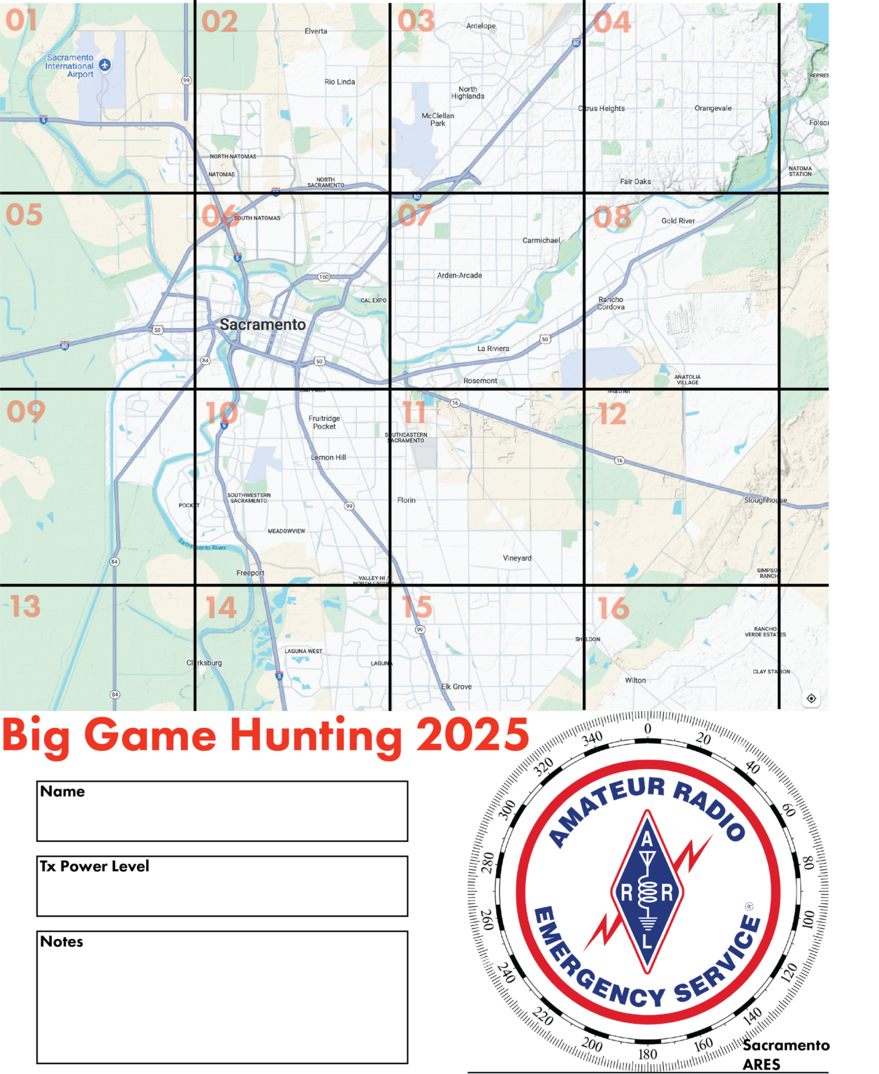 Big Game Hunting 2025 – Toolset – Sacramento County